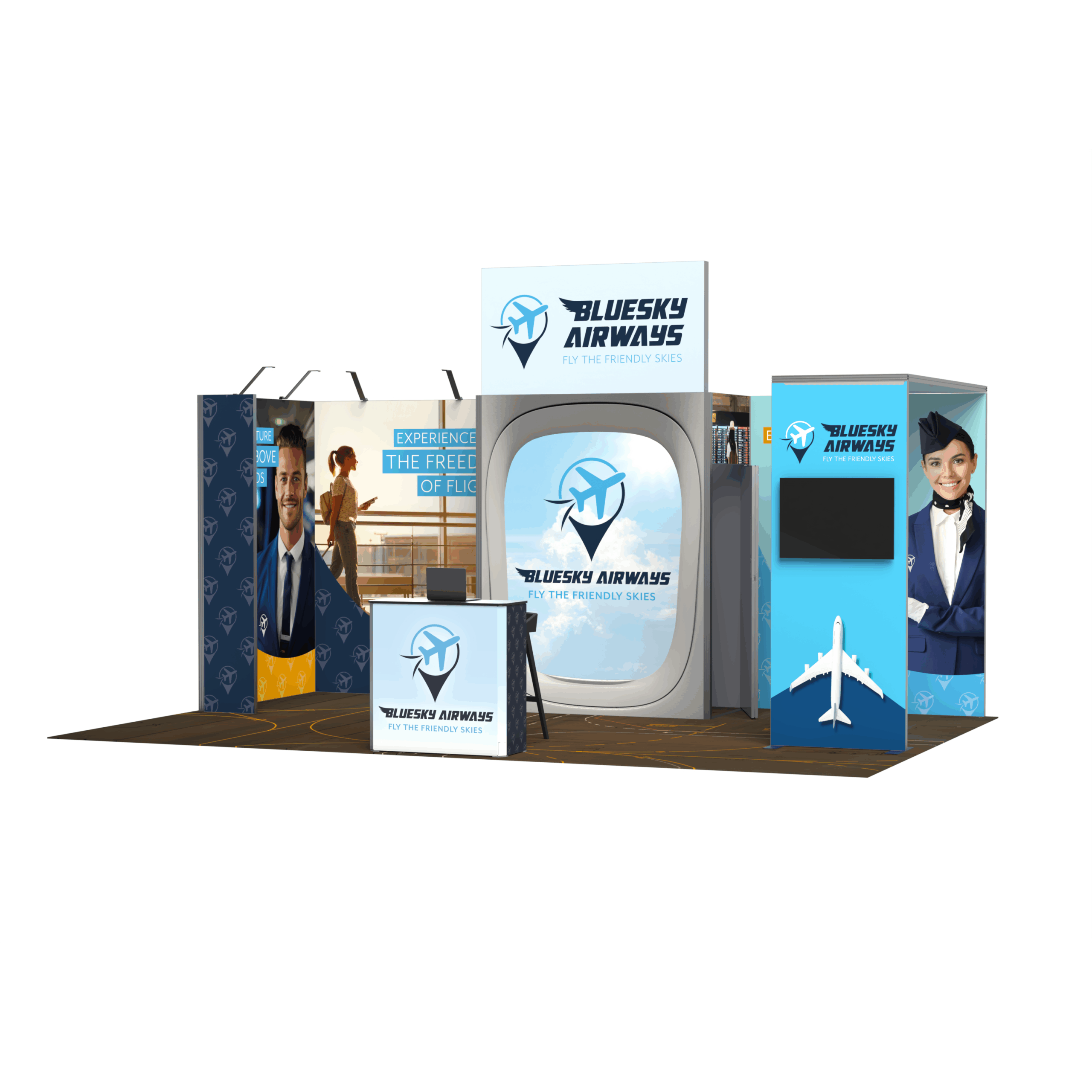 VECTOR STAND STANDARD 24M² - Helio Service